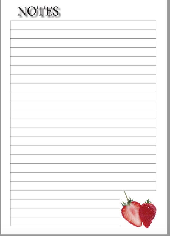Printable Diary