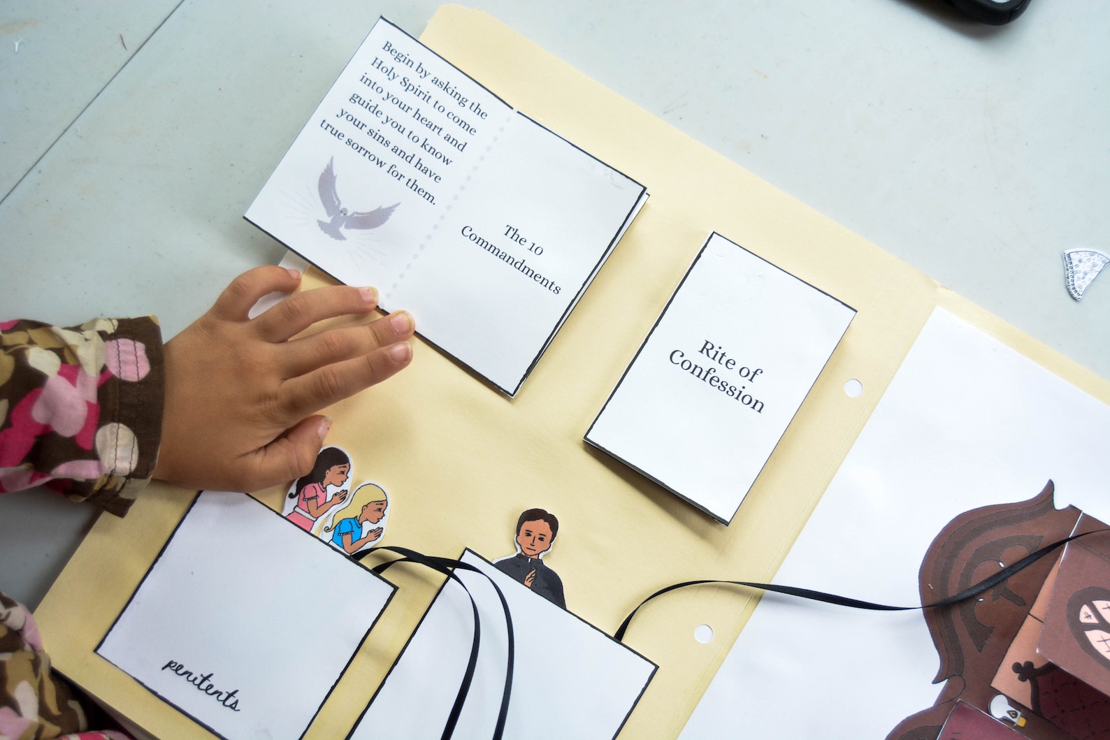 First Penance (traditional) Lapbook - Paper Dolls Digital Download ...