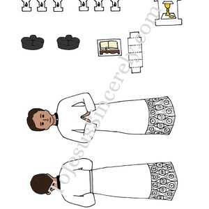 Traditional Latin Mass Lapbook - Paper Dolls Digital Download - Etsy