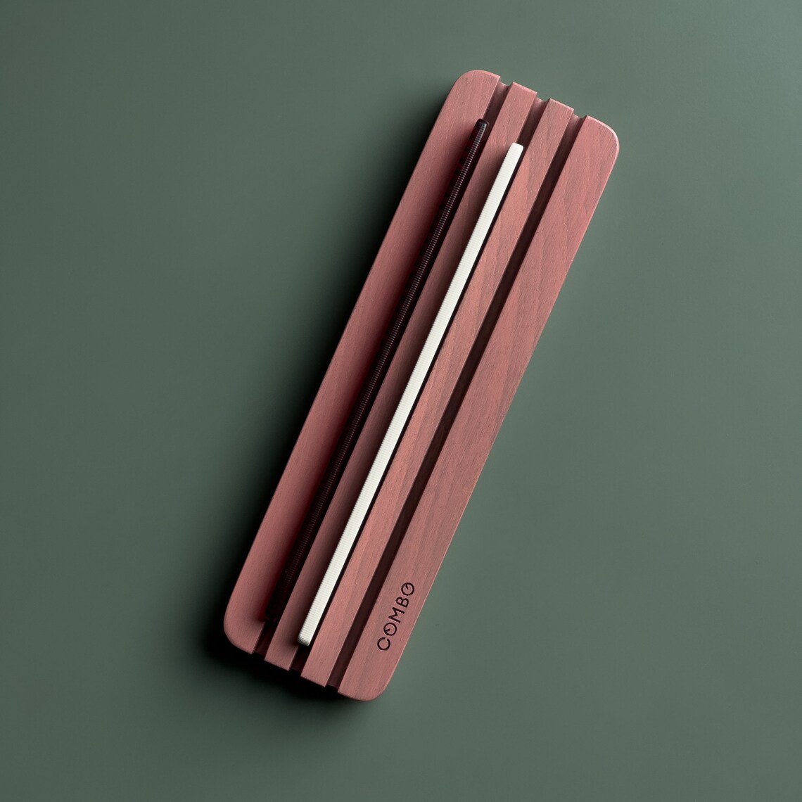 Hairdressers Wooden Stand / Custom Color / Comb Stand / Hair Tool ...