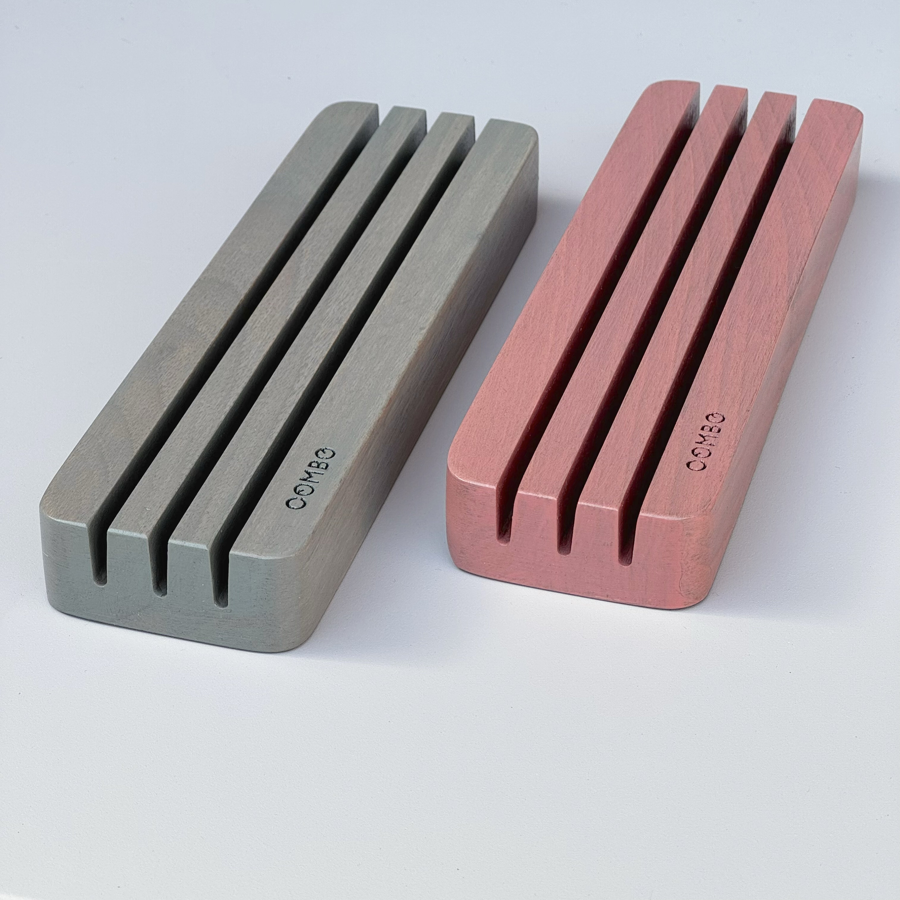 Hairdressers Wooden Stand / Custom Color / Comb Stand / Hair Tool ...