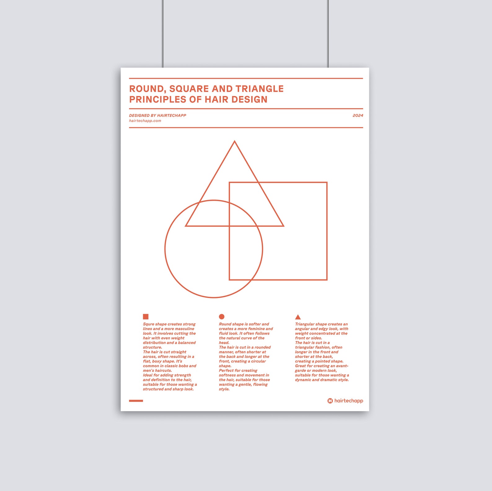 Hair Design Principles Printable Poster, Hair Salon Poster, Hair Salon ...