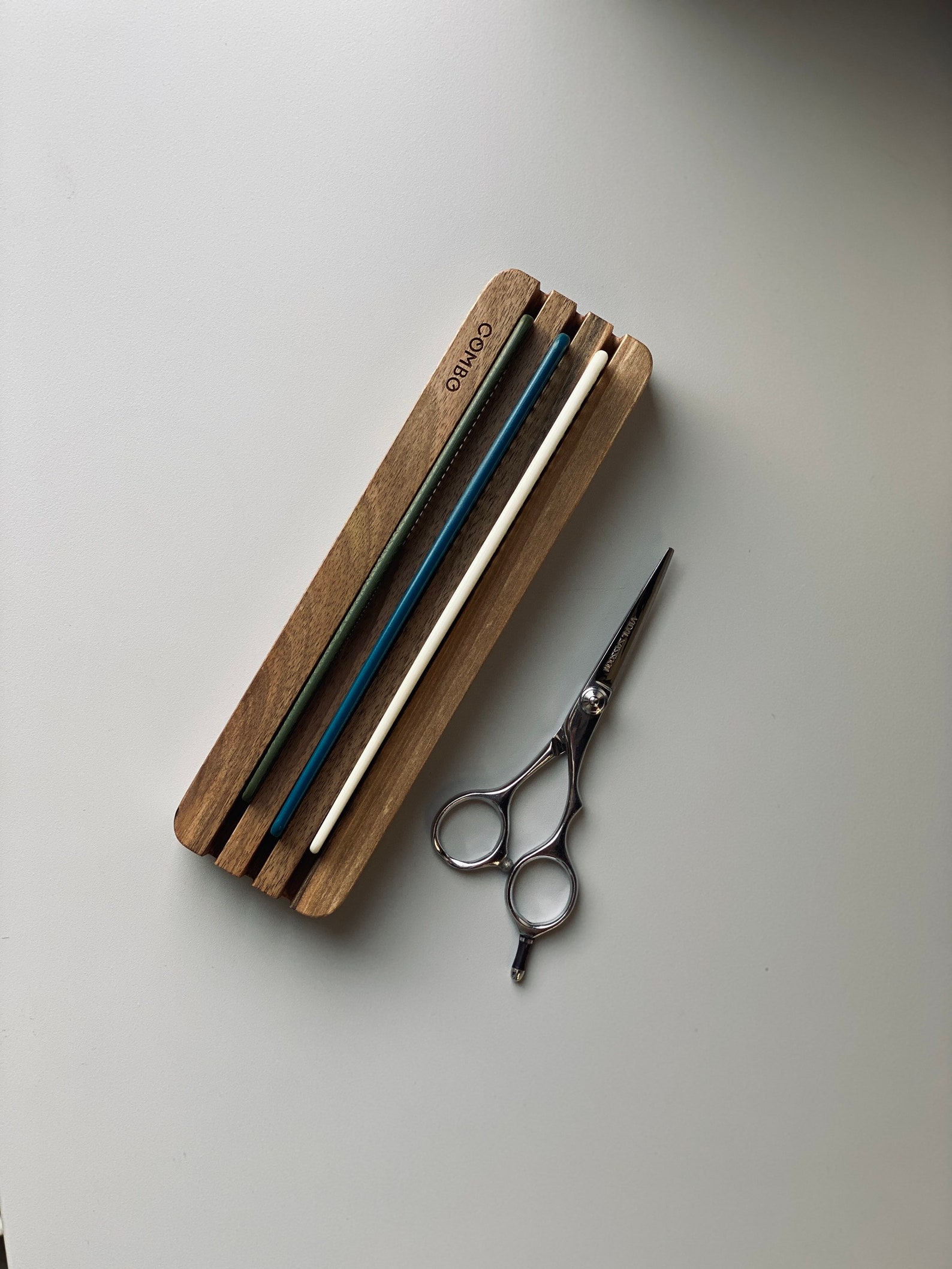 Hairdressers Wooden Stand / Comb Stand / Hair Tool / Gift for | Etsy