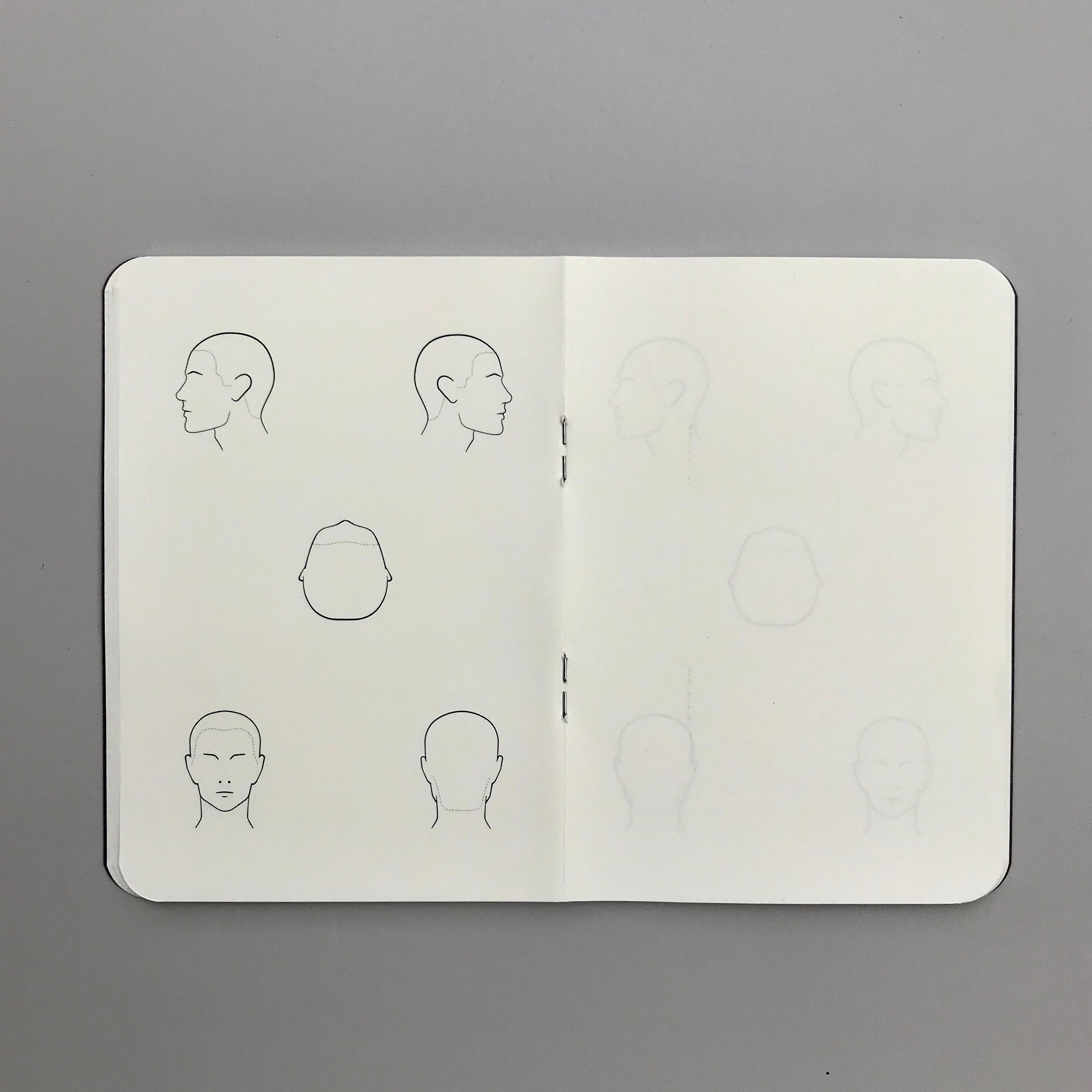 Barbering Head Sheets Booklets Set of 2/ Book for - Etsy UK