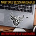 Bull Sticker Tribal Bull Head Decal Waterproof Vinyl Gift - Etsy