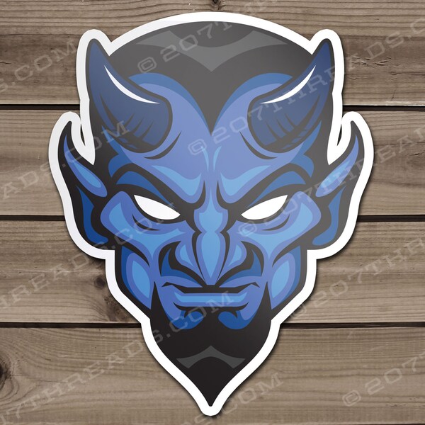 Devil Sticker - Etsy