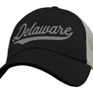 Delaware Hat, Delaware Trucker Hat, Women & Men Gifts, Sports, Mesh ...