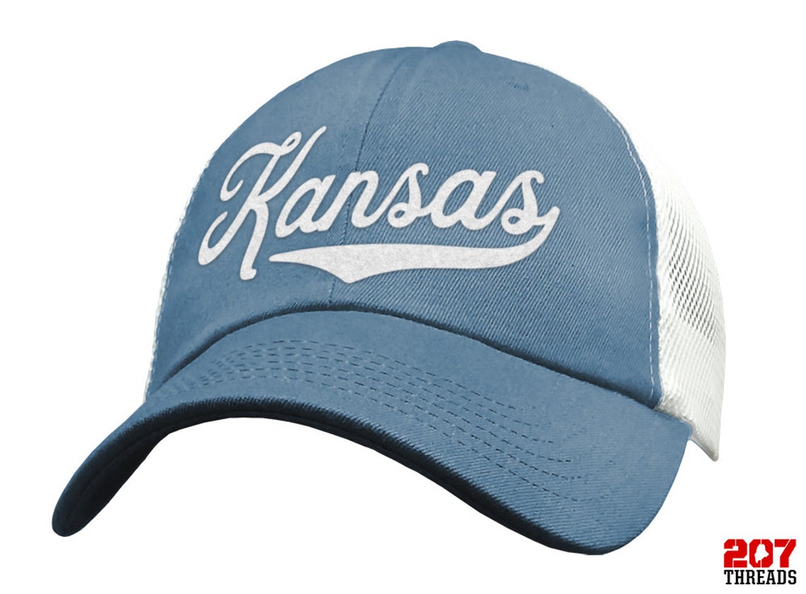 Kansas Hat Kansas Trucker Hat Women & Men Kansas Gifts | Etsy