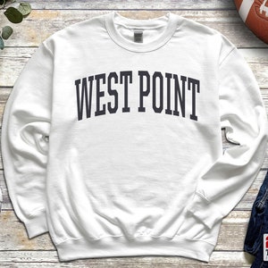 West Point Sweatshirt | Soft Cozy West Point NY Sweatshirt Crewneck ...