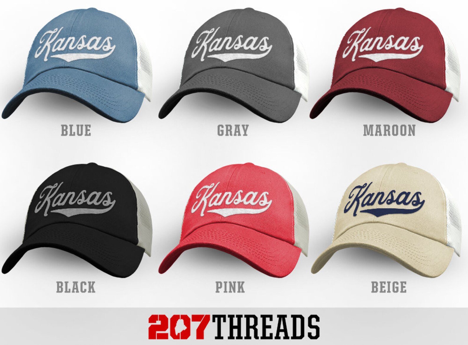 Kansas Hat Kansas Trucker Hat Women & Men Kansas Gifts | Etsy