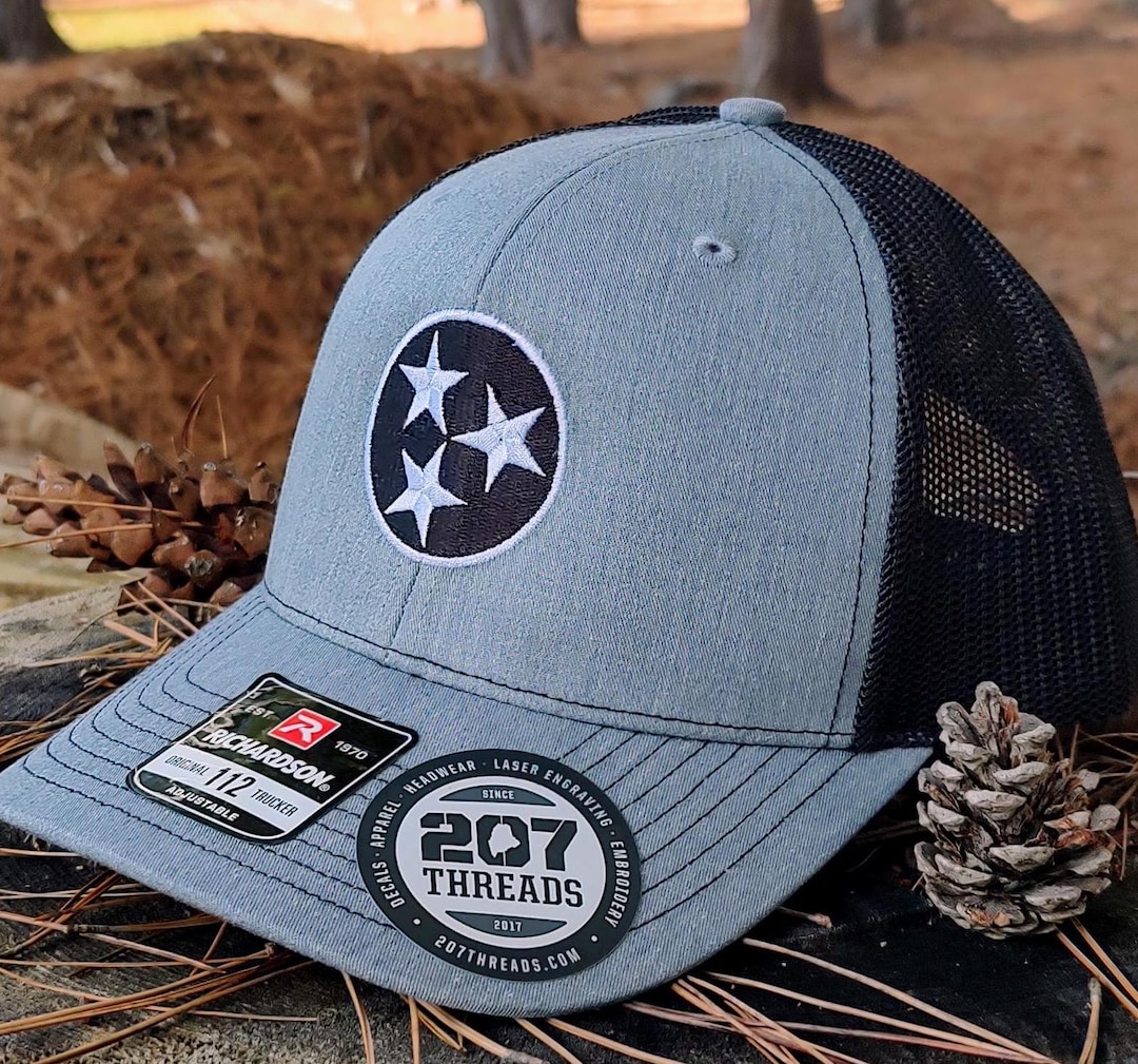 Tennessee Hat Tennessee Fan Trucker Hat, Embroidered TN Snapback ...