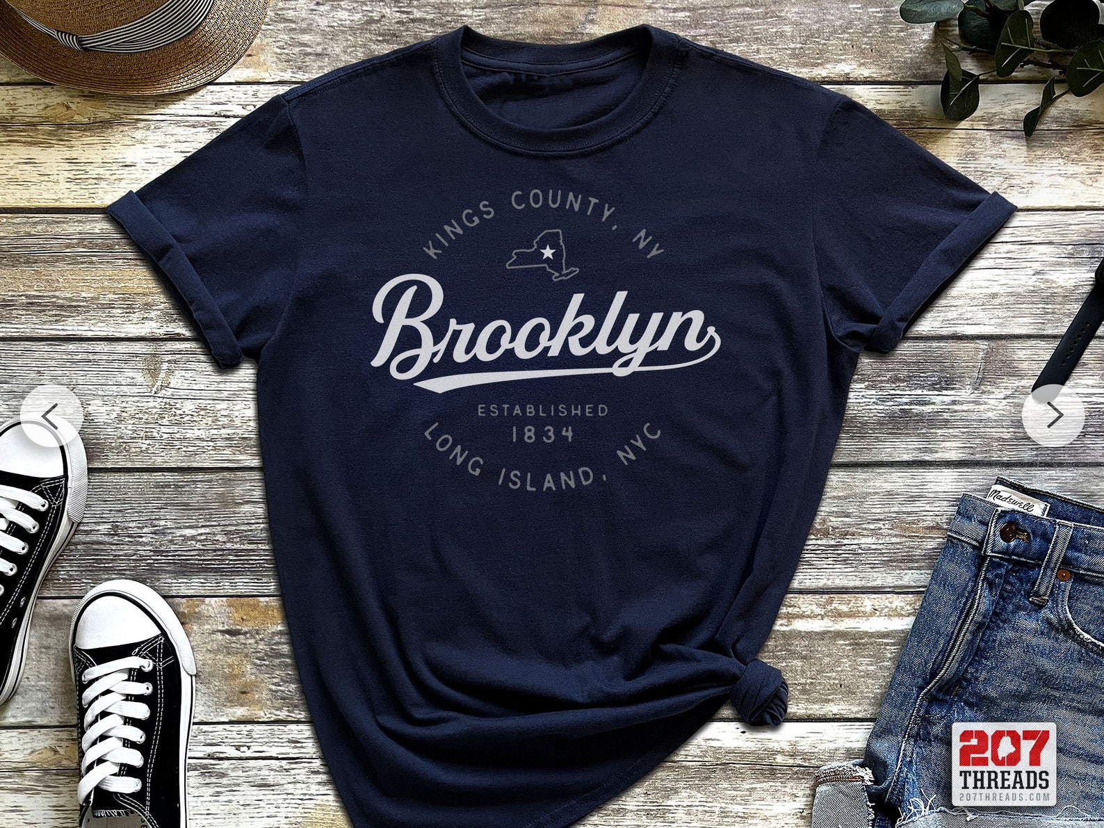 Brooklyn Shirt, Brooklyn New York, Brooklyn NY, New York Souvenir ...