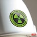 12 PACK 2 Essential Worker Hard Hat Sticker VARIETY Pack, Nuclear Toxic ...