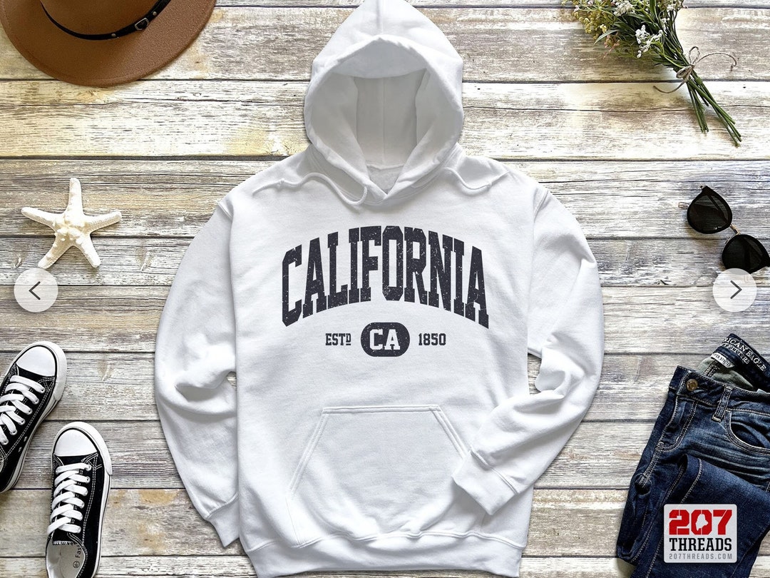 California Sweatshirt | California Hoodie | Vintage Retro California ...