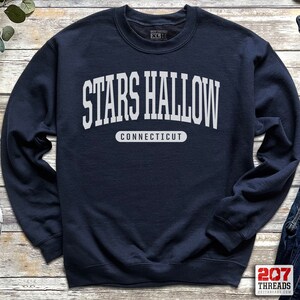 Stars Hollow Sweatshirt Crewneck Stars Hollow Connecticut Crewneck Gift ...