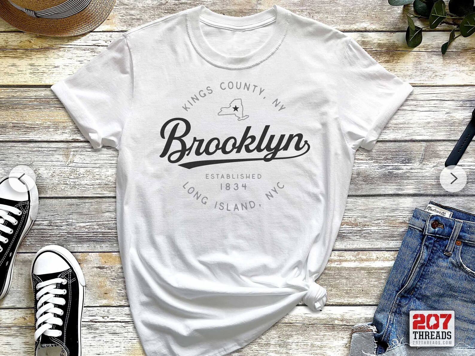 Brooklyn Shirt, Brooklyn New York, Brooklyn NY, New York Souvenir ...