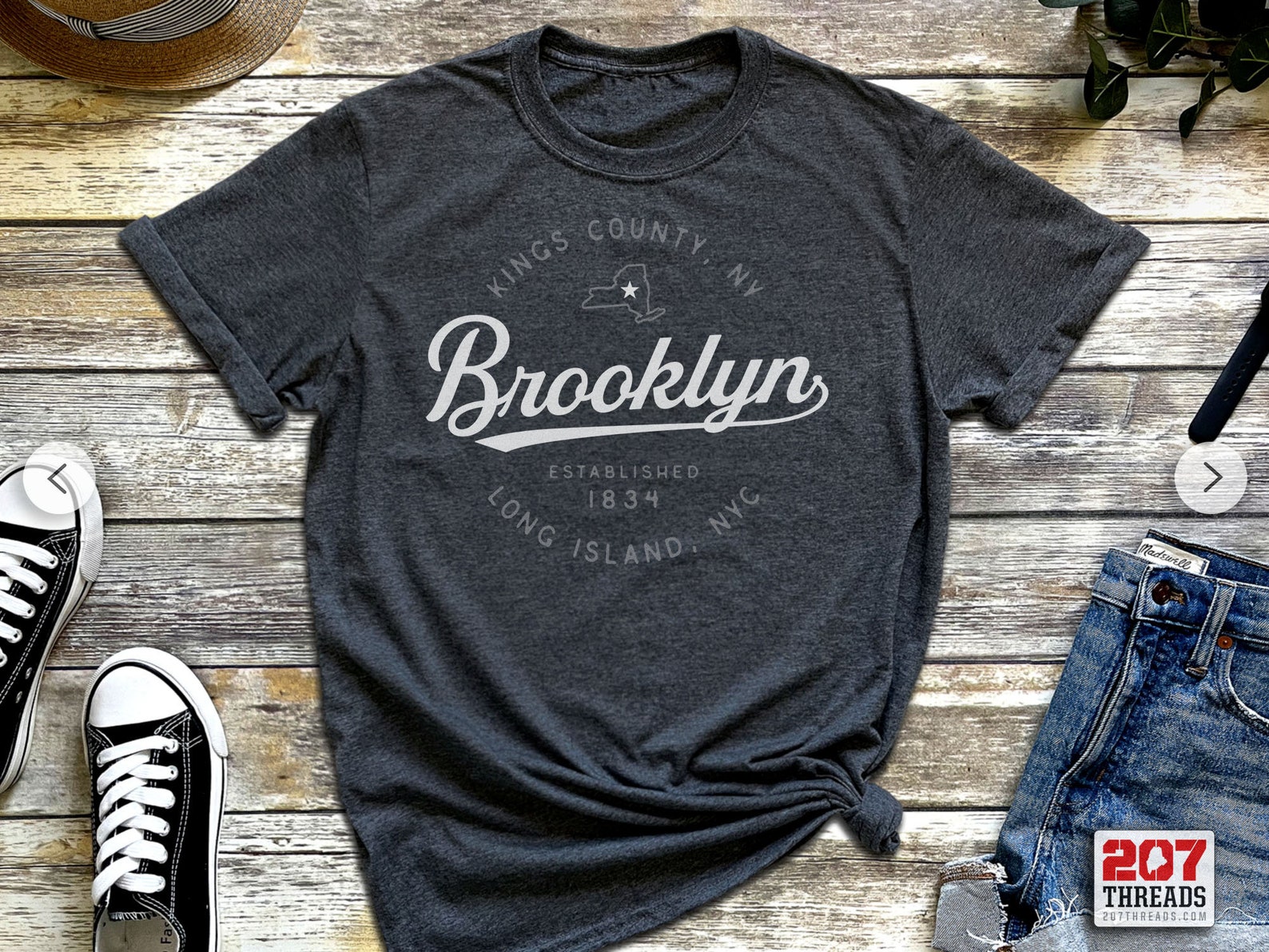 Brooklyn Shirt, Brooklyn New York, Brooklyn NY, New York Souvenir, Brooklyn Lover Gift, Brooklyn ...