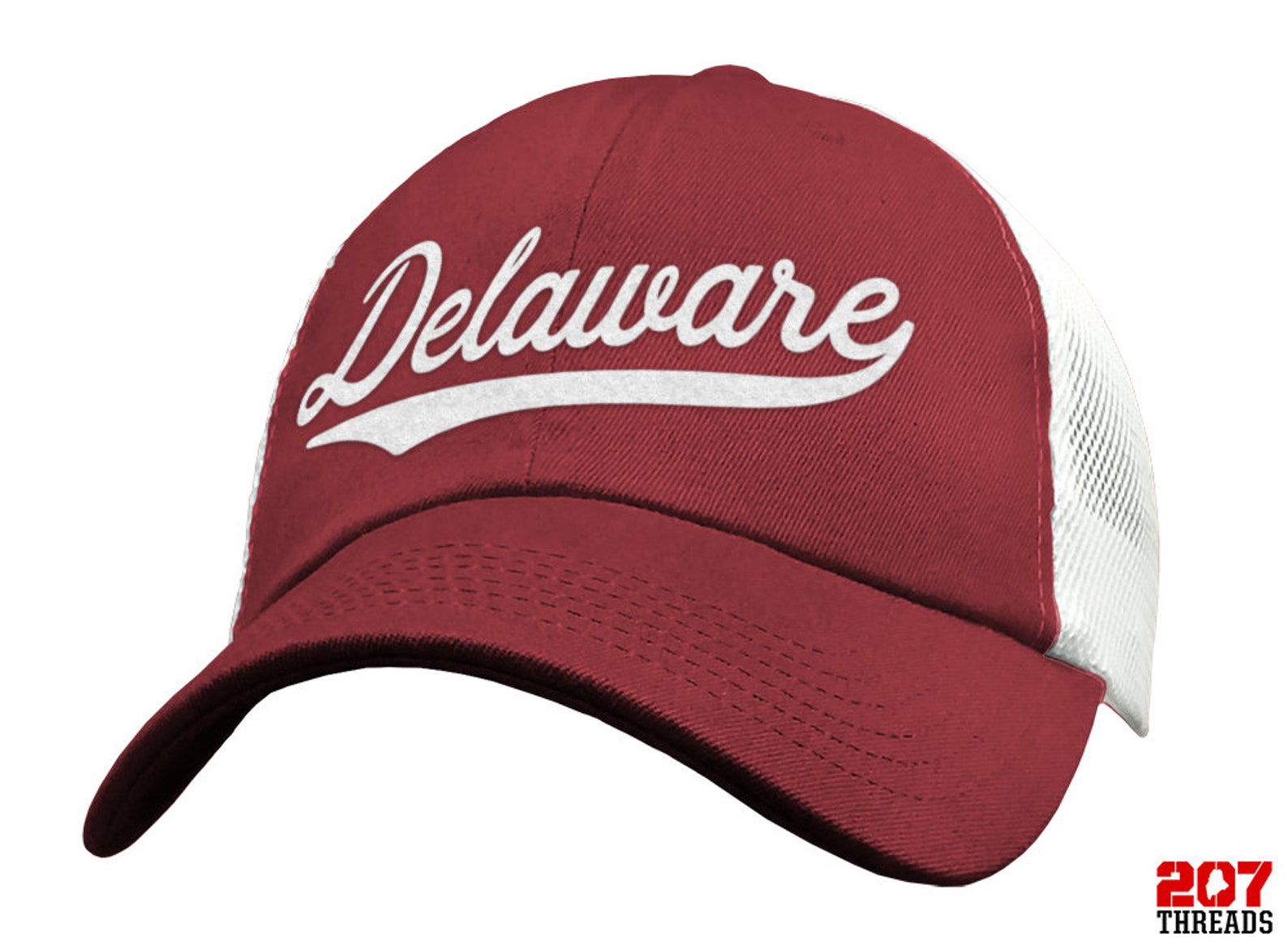 Delaware Hat, Delaware Trucker Hat, Women & Men Gifts, Sports, Mesh ...