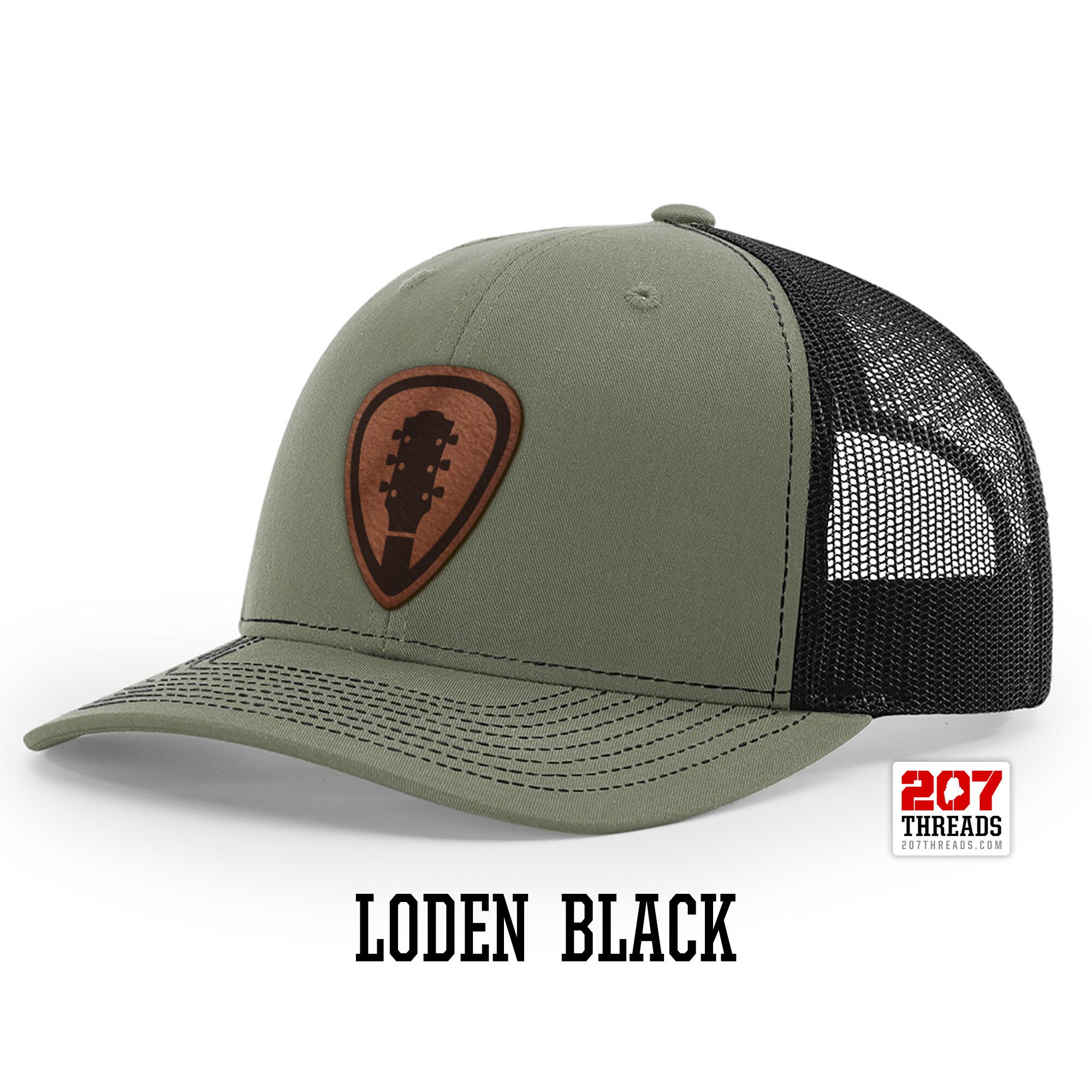 Guitar Pick Hat, Guitarist Gifts, Acoustic Guitar Trucker Cap, Gift for ...