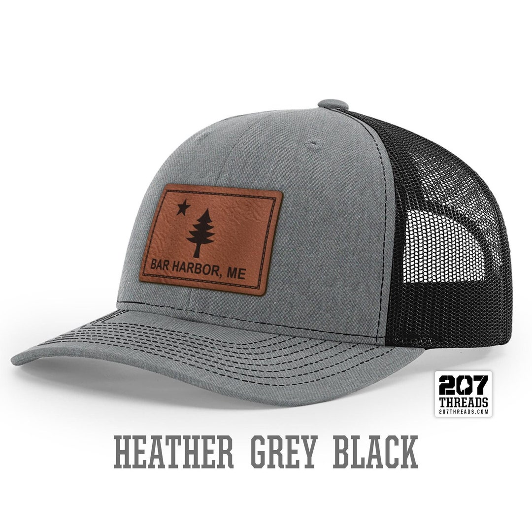 Bar Harbor Hat 1901 Original Maine Flag Trucker Hat, Retro Vintage ...