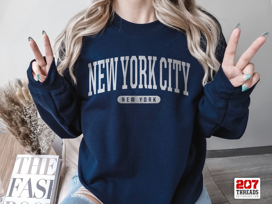 New York City Sweatshirt | Soft Cozy New York City New York Sweatshirt ...