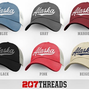 Alaska Hat Alaska Trucker Hat Women & Men Alaska Gifts | Etsy