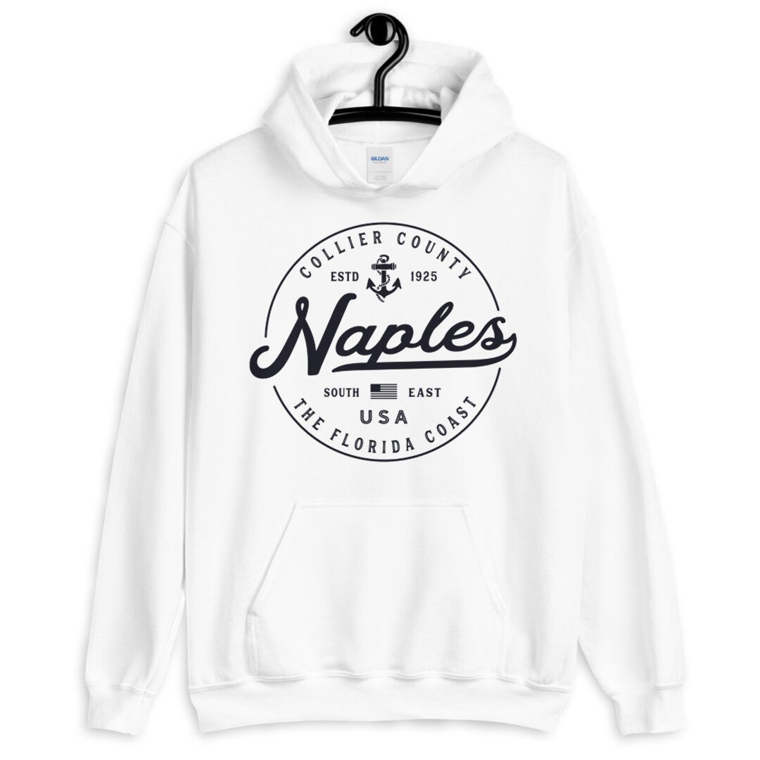 Naples Sweatshirt Soft Cozy Naples Hoodie FL East Coast Coastal Sweater ...