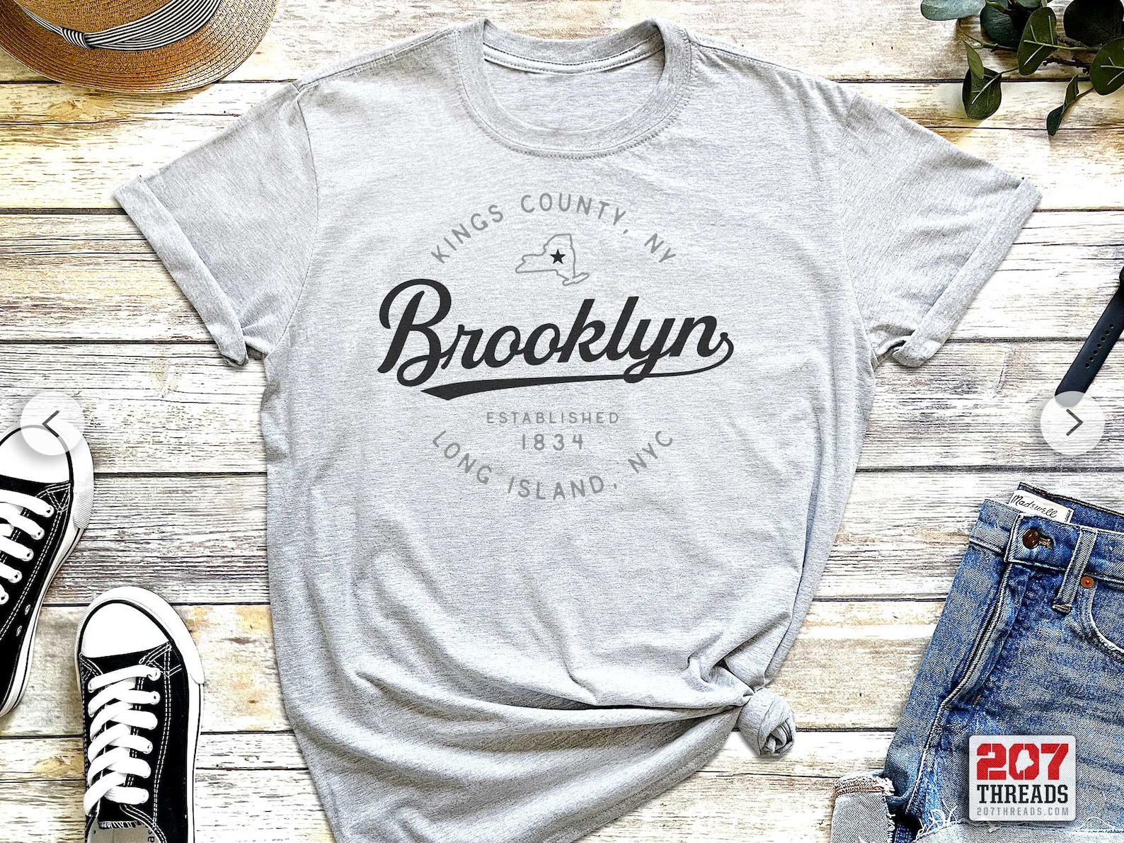 Brooklyn Shirt, Brooklyn New York, Brooklyn NY, New York Souvenir ...
