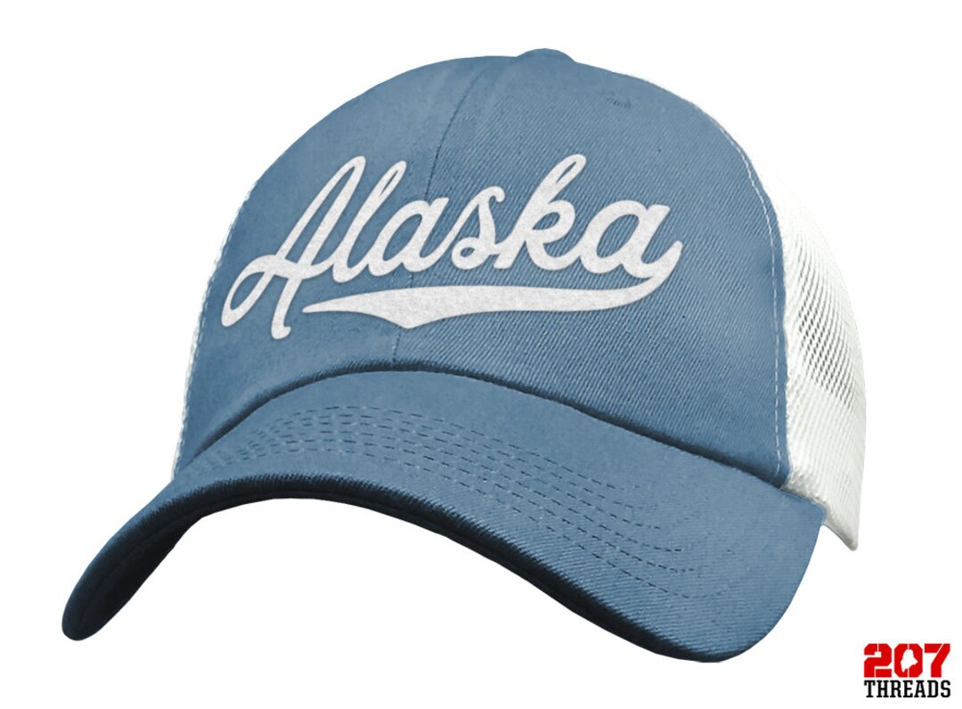 Alaska Hat, Alaska Trucker Hat, Women & Men, Alaska Gifts, Alaska ...
