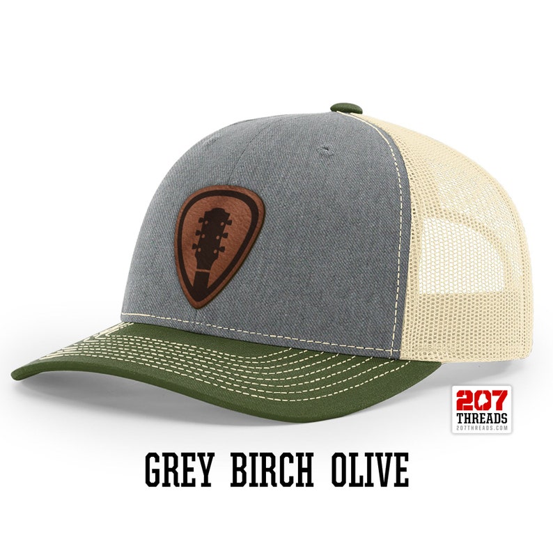 Guitar Pick Hat, Guitarist Gifts, Acoustic Guitar Trucker Cap, Gift for ...