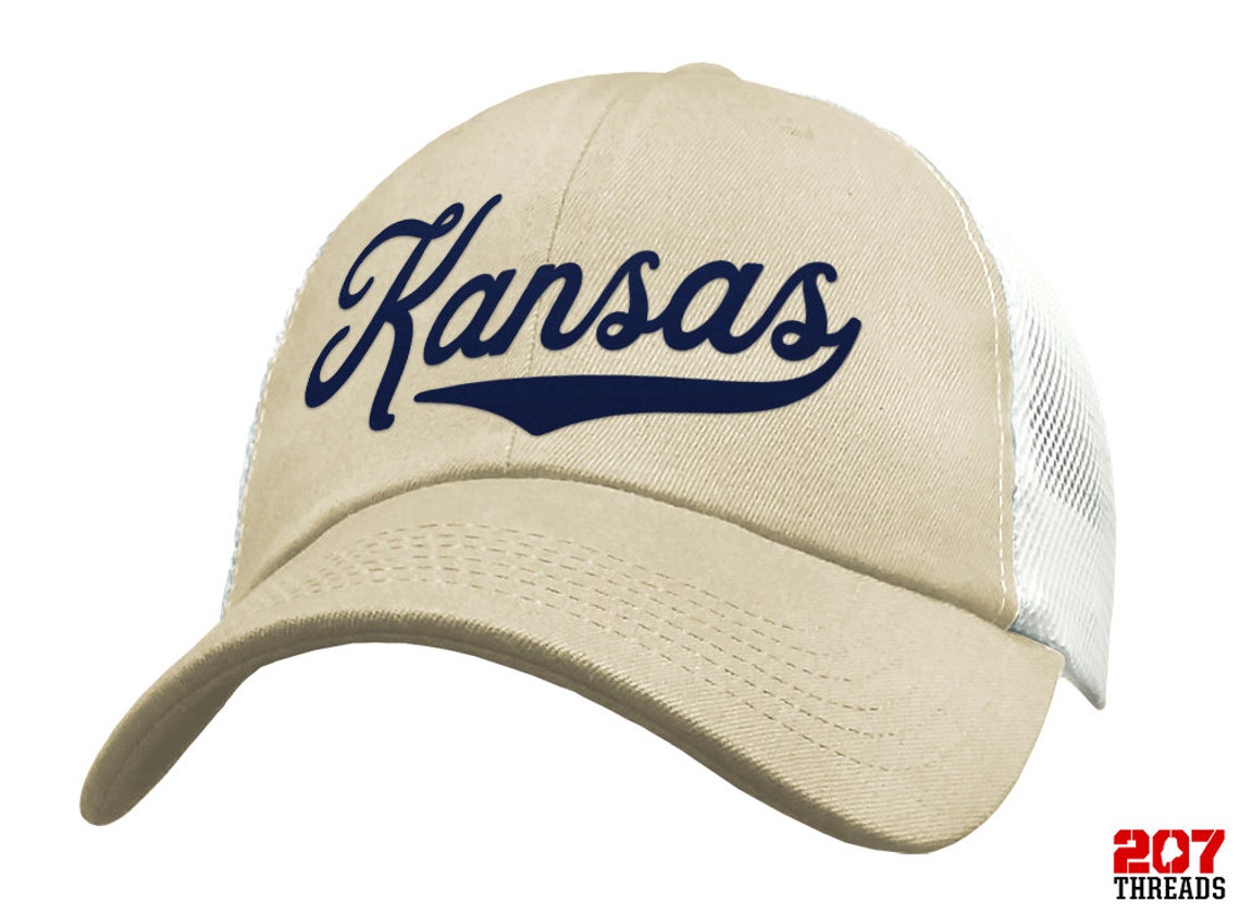 Kansas Hat Kansas Trucker Hat Women & Men Kansas Gifts | Etsy