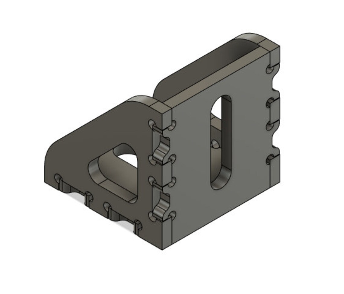 DXF File *****digital File***** - 3"x3"x3" Angle Plate / Fixture ...