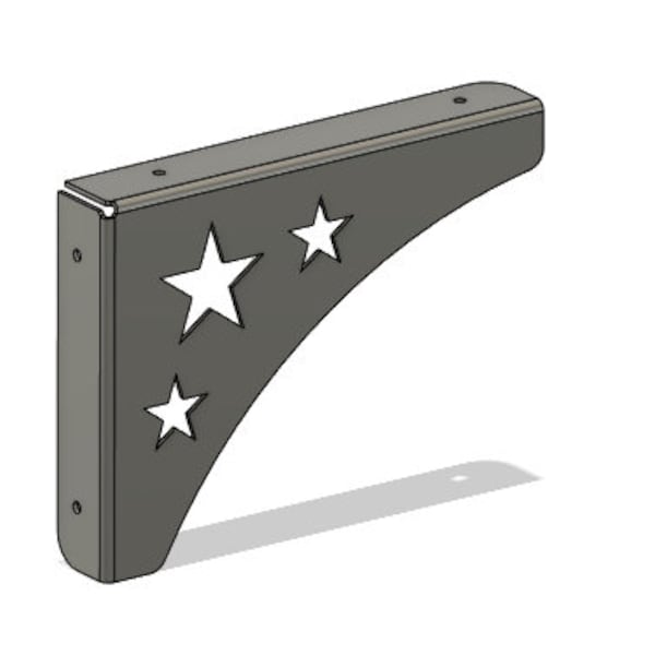 Shelf Bracket Dxf - Etsy