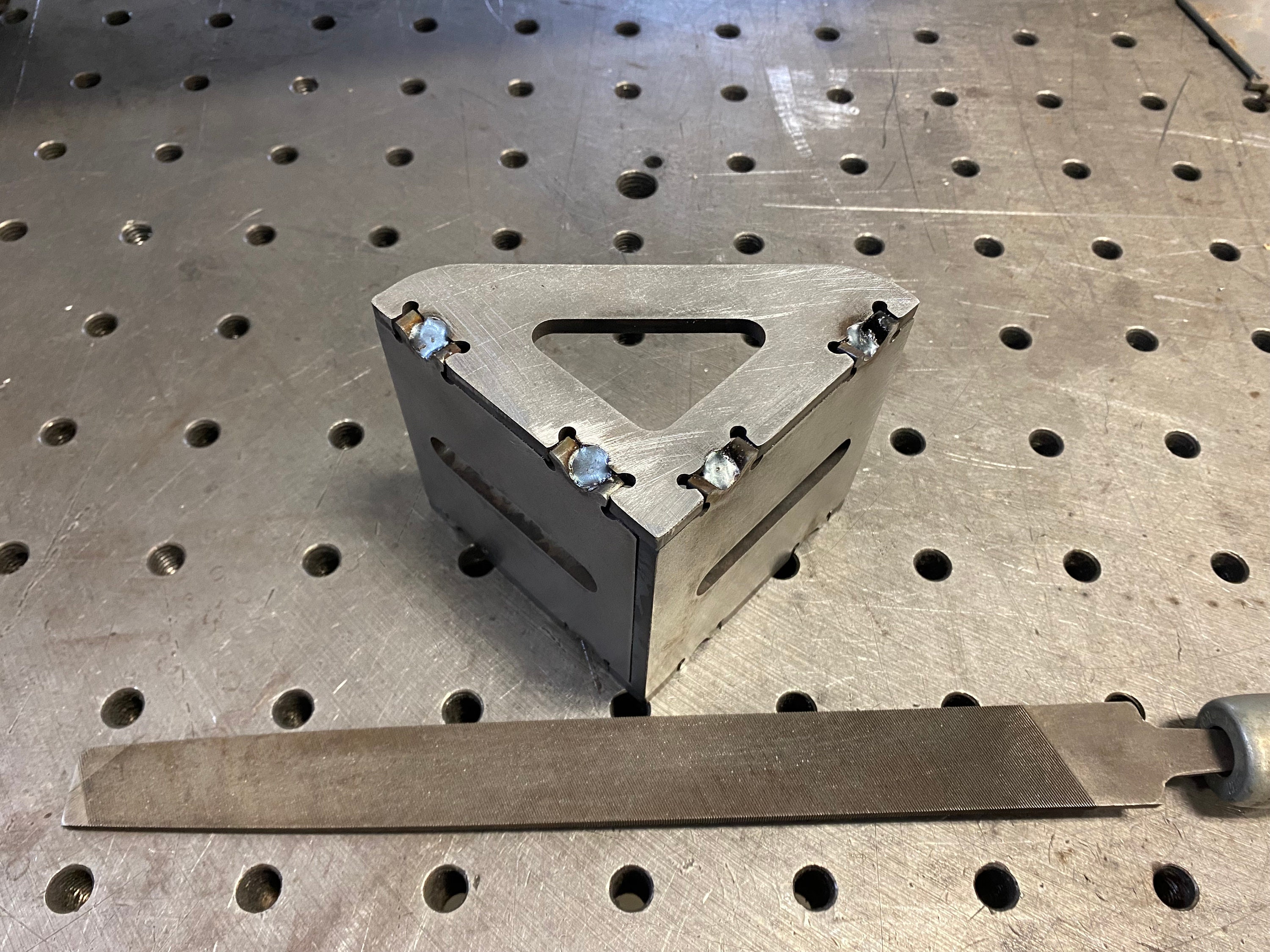 DXF File *****digital File***** - 4"x4"x4" Angle Plate / Fixture ...