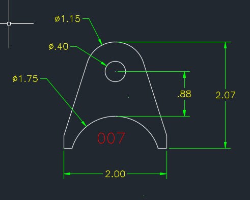 DXF / DWG File Roll Cage Brackets Tube Brackets Bolt Tabs - Etsy Australia