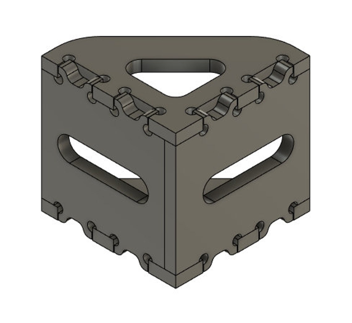 DXF File digital File 3x3x3 - Etsy