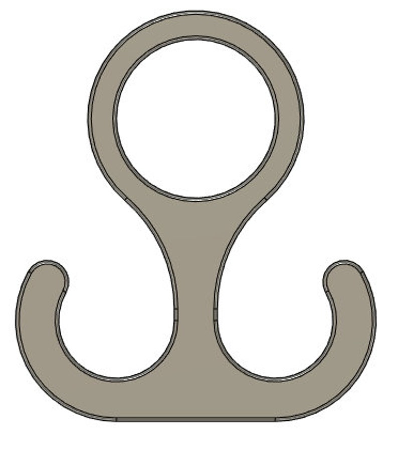 STL 3D Print File - Closet Hook / Hanger / Shop Hanger - Etsy