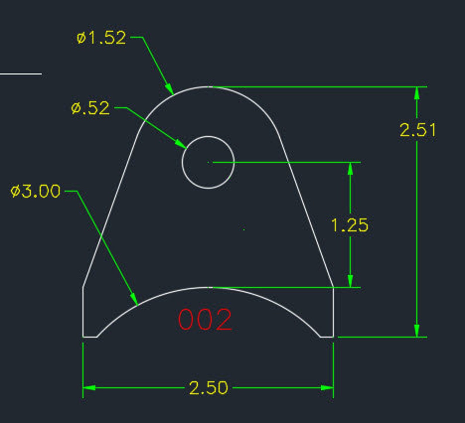 DXF / DWG File - Axle Tabs Brackets, Tube Brackets, Bolt Tabs - Etsy