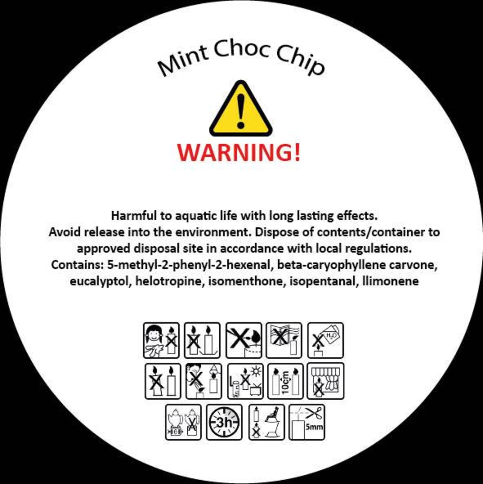 CLP label clp wax melt labels clp stickers clp labels for | Etsy