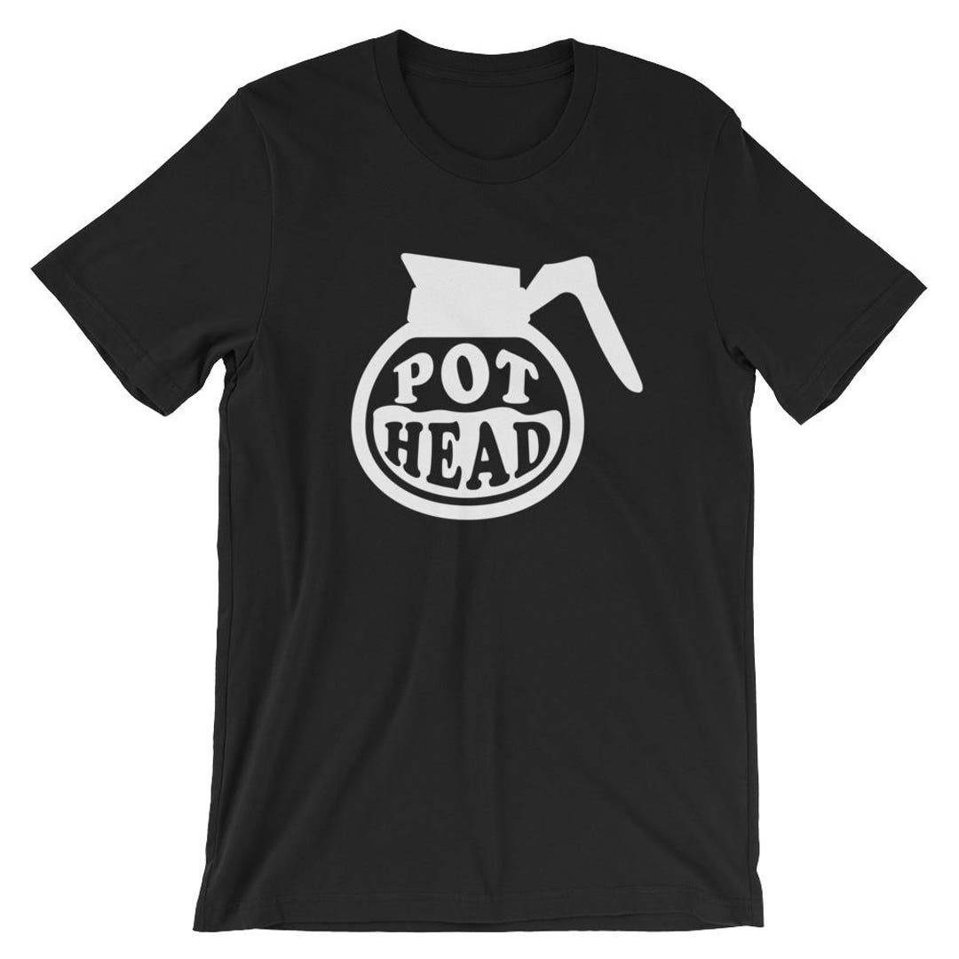 Pot Head Unisex T-shirt for Coffee Lovers Coffee Drinkers - Etsy
