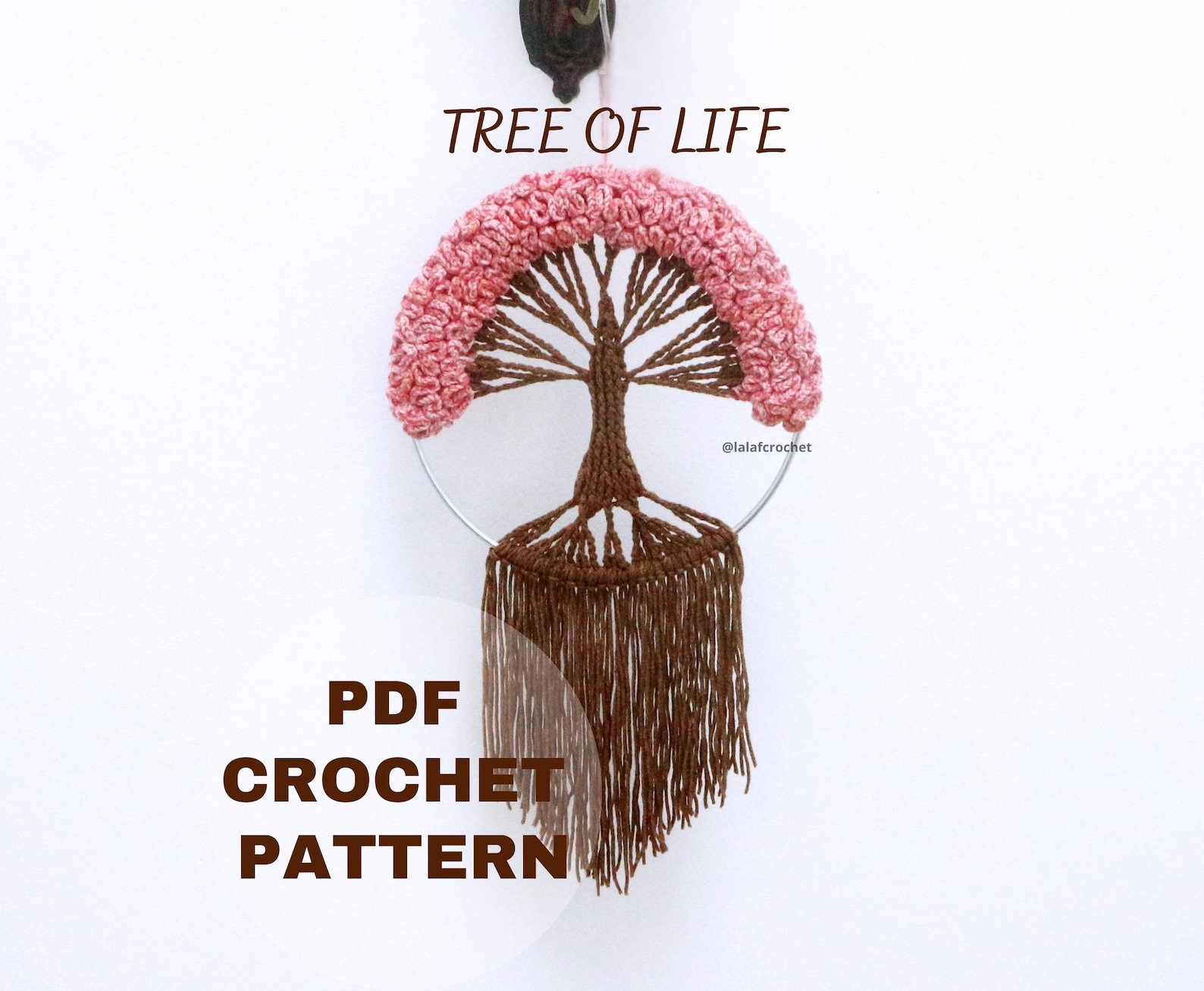 Tree of Life Crochet Pattern: Mandala Wall Art Tutorial (PDF Digital ...