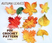 Maple Leaf Shawl CROCHET PATTERN Beginner Friendly Instant Download by ...
