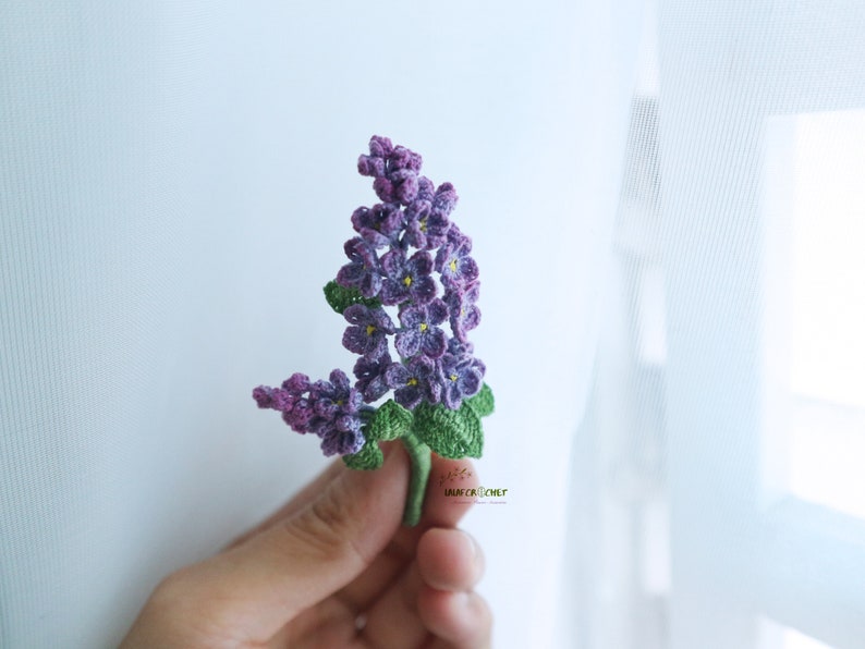 Flower Brooch Lilac Lapel Pin Bridesmaids Ts Wedding Etsy