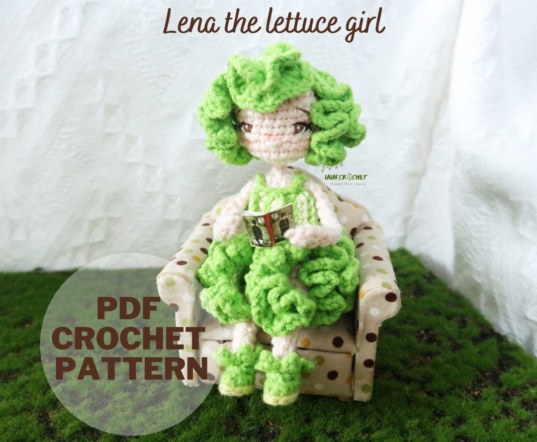Crochet Mini Doll Pattern Vegetable Doll Crochet Pattern - Etsy