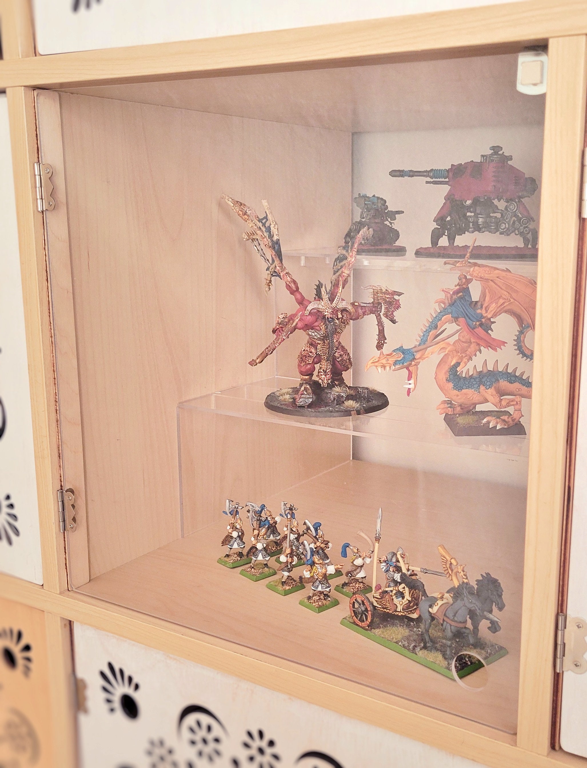 Display Your Warhammer, Dnd, LOTR, Etc Collectible Miniature Figurines ...