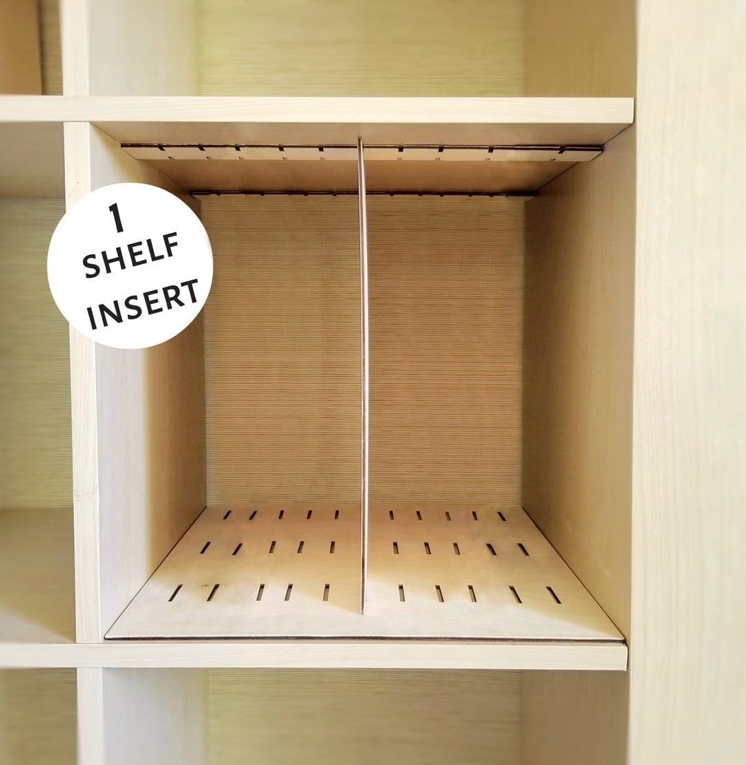 1 Shelf Vertical Insert - Cube Shelf, Adjustable Shelves Ikea Kallax ...
