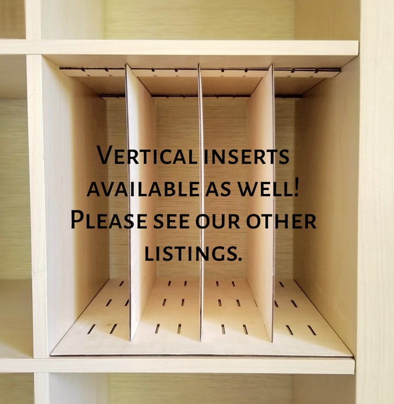 5 Shelf Insert Cube Shelf Adjustable Shelves Ikea Kallax - Etsy