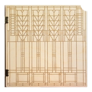 Easy "no Tools" Art Deco Door for Cube Shelf - Bookshelf Bookcase ...