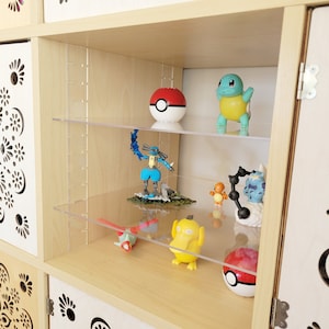 Pokemon Display Shelf Solution for IKEA Kallax or Other Cube Shelf ...