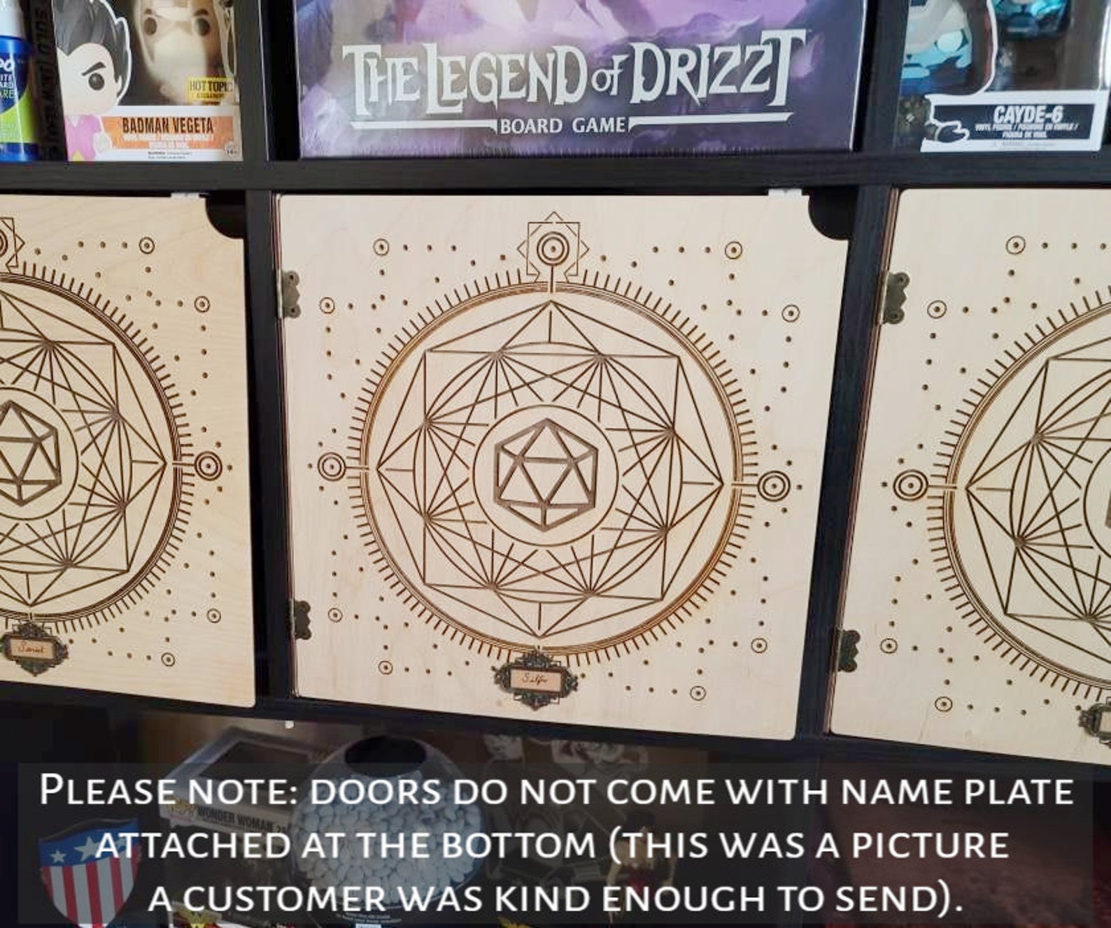 Easy no Tools Gamer Door for Cube Shelves Board | Etsy